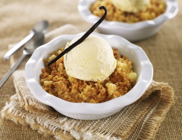 Crumble aux pommes