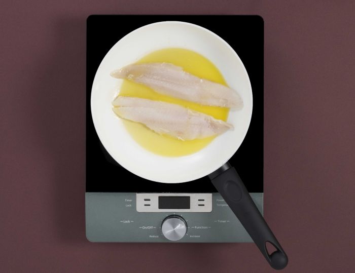 Recette de poisson : le pavé de merlan poêlé, endives, et jus à l’orange