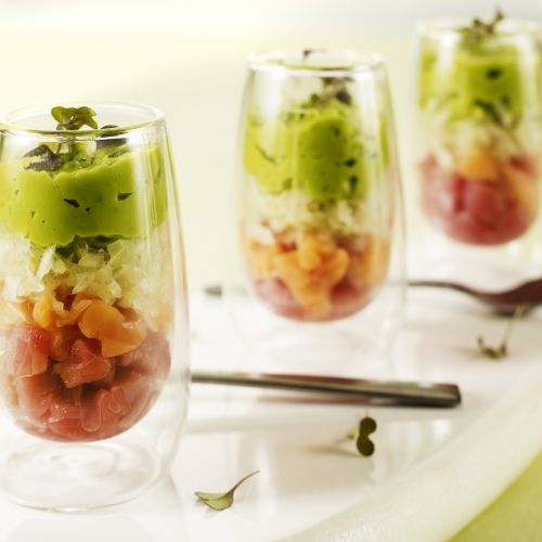 Recette de chef - Les entrées indispensables présente sa recette : Duo ...